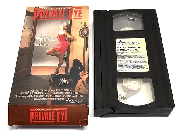ADVENTURES OF A Private Eye VHS 1987 Academy Entertainment £13.18 ...