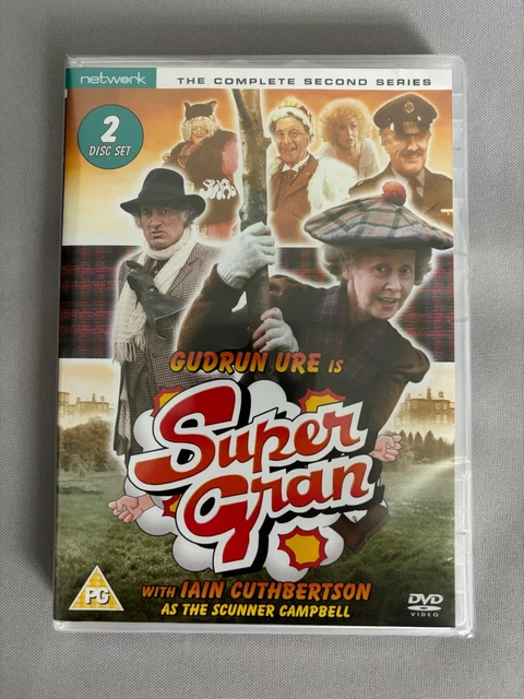 SUPER GRAN COMPLETE Second Series Dvd Gudrun Ure New Factory Sealed ...