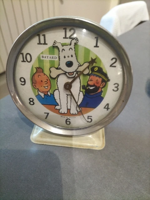 ANCIEN RÉVEIL ANIMÉ Tintin Et Milou Bayard EUR 110,00 - PicClick FR