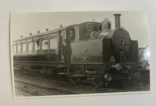 RAILWAY LOCOMOTIVE PHOTOGRAPH - Secr South Eastern & Chatham Railway 2 ...