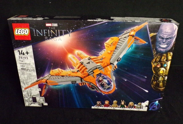 THE GUARDIANS SHIP 76193 Lego Marvel Infinity Saga 1901 Pcs Brand New ...