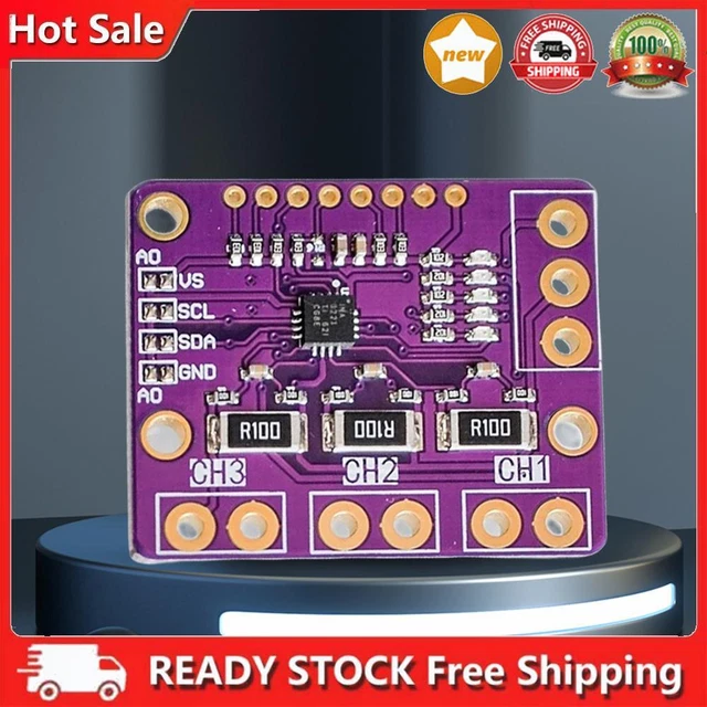 INA3221 HIGH-SIDE CURRENT Shunt Monitor Reusable Triple-Channel Replace ...