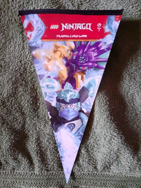 4 LEGO NINJAGO Serie 7 Wimpel aus Papier. 28 cm lang NEU EUR 1,00 ...