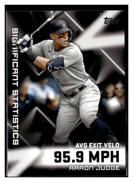 2023 TOPPS #SS-5 Aaron Judge Significant Statistics New York Yankees EUR 1,68 - PicClick IT