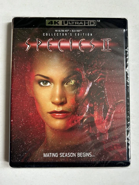 SPECIES 2 NATASHA Henstridge Scream Factory 4k Ultra HD Blu-Ray Brand New Sealed £27.99 ...