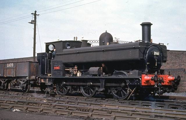 COLOUR RAIL SLIDE, BRW1073, GWR 2021 class, 2061, Wolverhampton ...