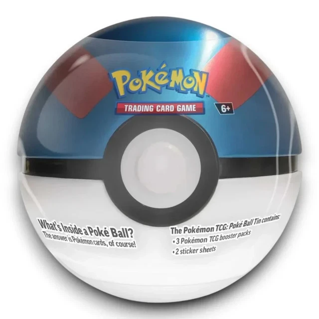 POKEMON TCG: POKEBALL Tin 2025 Series 11 - Great Ball £16.79 - PicClick UK