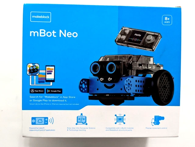 MAKEBLOCK MBOT NEO Robot Toys Robot Kit STEM Projects for Kids Ages 8 ...