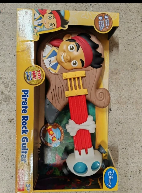 MATTEL DISNEY JAKE And The Neverland Pirates Pirate Rock Guitar £14.99 ...