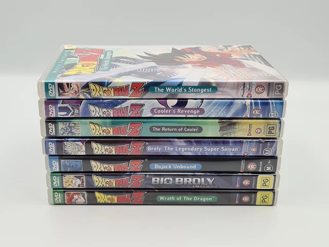 7 DRAGON BALL Z Movie Special DVDs #2, 5, 6 , 8, 9, 11, 13 Region 4 R4 ...