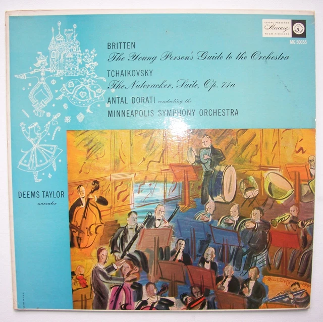 BENJAMIN BRITTEN (1913-1976) - The Young Person's Guide To Orchestra LP ...