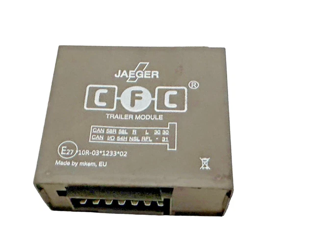 TRAILER LIGHTS CONTROLLER Jaeger Anhängermodul Anhängerkupplung 10R ...