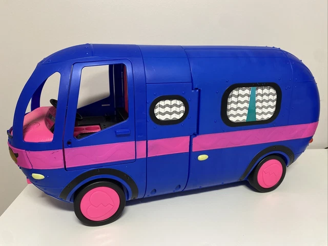 LOL SURPRISE OMG Doll 4-in-1 Glamper Camper Van Dark Blue EUR 31,86 ...