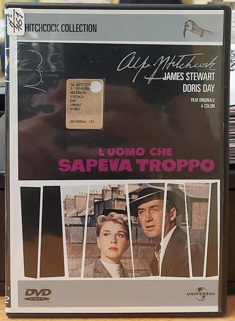 L'UOMO CHE SAPEVA Troppo Dvd Hitchcock Consegna 24/48H Con Brt EUR 2,90 ...