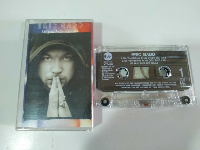 ERIC GADD DO You Believe IN Me 1994 - Cinta Tape Cassette - 2T £16.49 ...