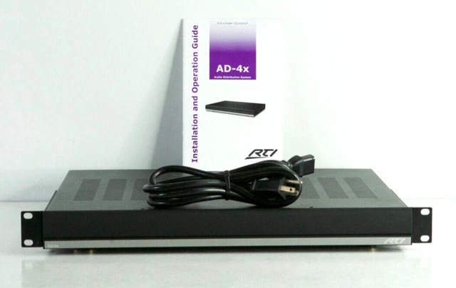 RTI AD-4X AUDIO Distribution System Amplifier/ Amp m280 EUR 342,88 ...