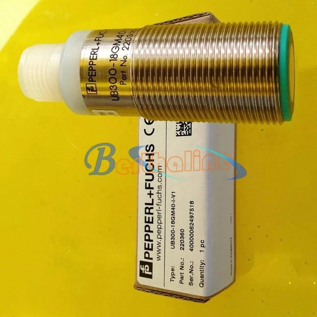 One New Pepperl Fuchs Ultrasonic Sensor Ub300 18gm40 I V1 £162 01