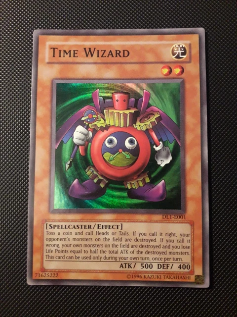 YU-GI-OH ! TIME Wizard, DL1-E001, Ultra Rare, 1. Edition, Anglais, Good ...