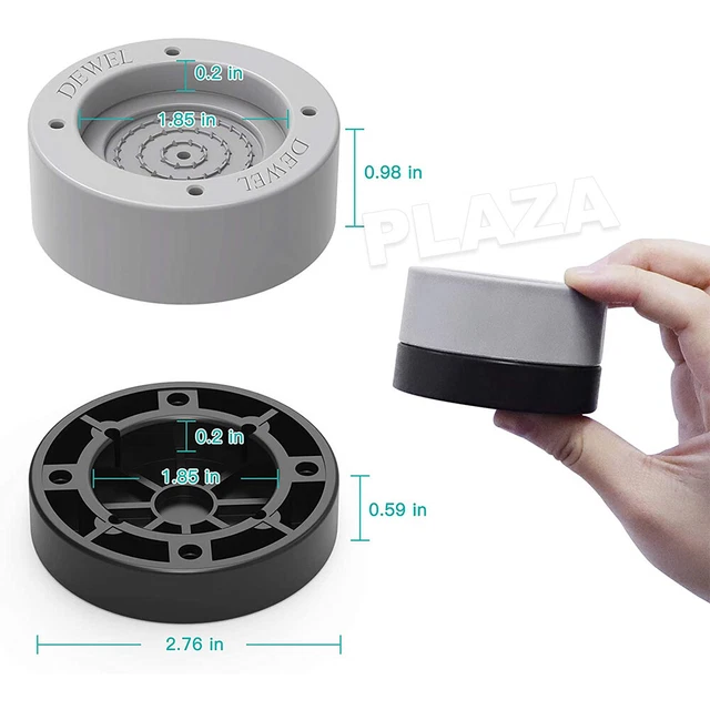 5/10X ANTI VIBRATION Feet Pad Mats Washing Machine Non Slip Shock Proof ...
