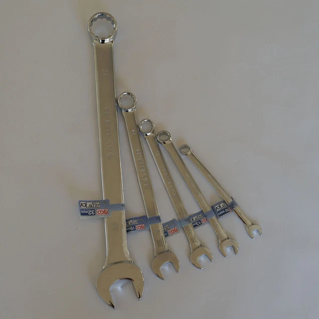 BGS MAULRINGSCHLÜSSEL XXL Maulschlüssel Ringschlüssel lang SW 6 mm bis SW 32 mm EUR 5,15 ...