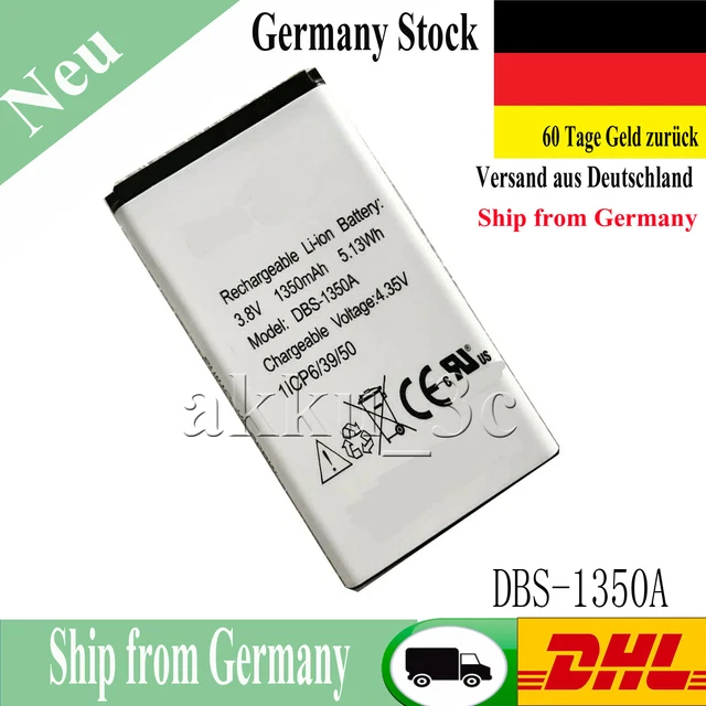 BATTERIE DE BATTERIE DBS-1350A 3,8 V, 1350 mAh 1ICP6/39/50 pour ...