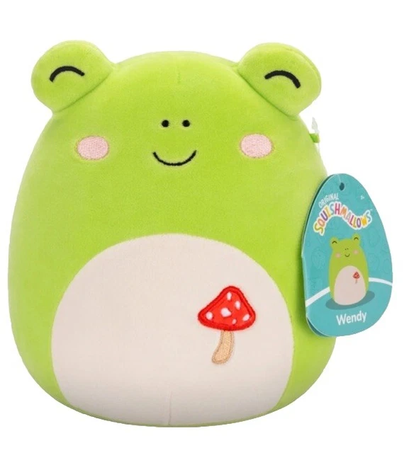 SQUISHMALLOW WENDY THE Frog with Mushroom 18cm new with tag £14.99 ...