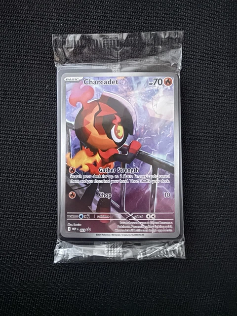 POKÉMON TCG CHARCADET Promo 022 Sealed, Phantasmal Flames ETB Promo ...