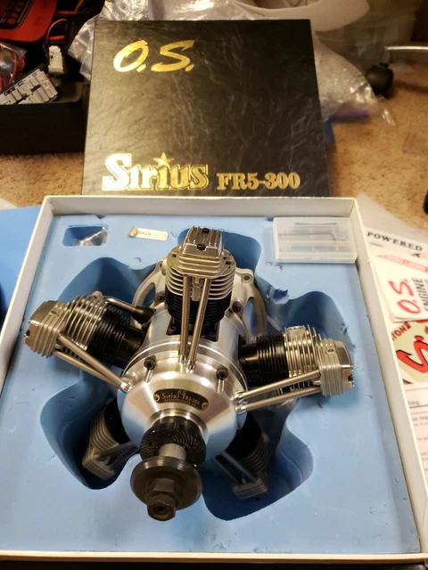 OS ENGINE - OS Sirius FR5-300, 5 cylinder, 4-stroke motor - New! EUR 3. ...
