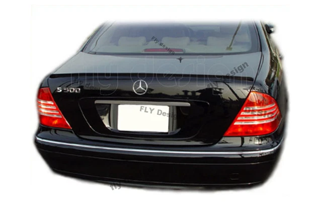 PASSEND FÜR MERCEDES S-Klasse Tuning W220 SPOILER HECKSPOILER ...