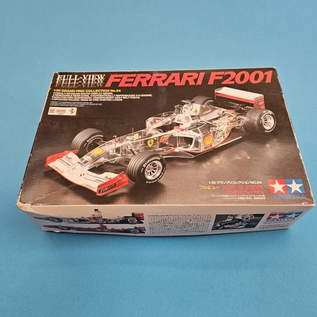 TAMIYA FERRARI F2001 Full View - Model Kit 1:20 Scale - Nib £29.84 ...