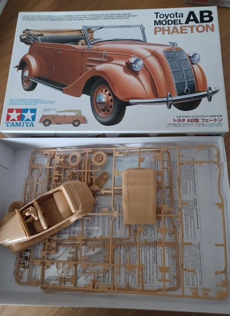1:35 TAMIYA 35338 Toyota Model AB Phaeton teils gebaut/unbemalt EUR 22 ...