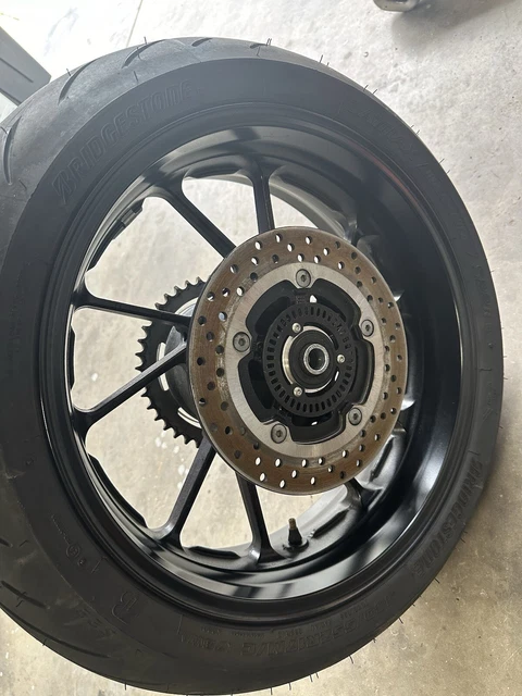 2021 2022 2023 2024 Yamaha YZF R7 Rear rim, back wheel OEM Straight ...