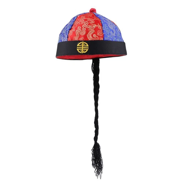 4 CHINESE EMPEROR Cap Oriental Cosplay Party Hat with £14.40 - PicClick UK