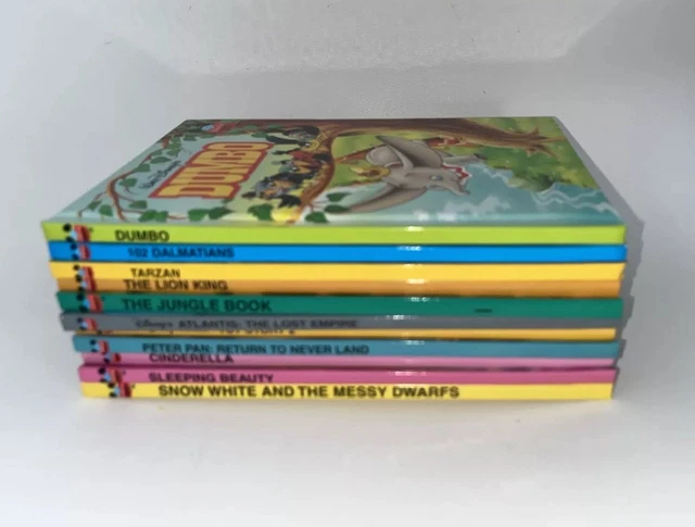 WALT DISNEY’S DISNEY’S Wonderful World Of Reading Lot Of 11 Vintage ...