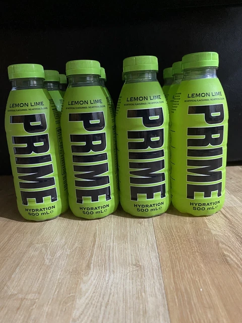 PRIME HYDRATION BY KSI & Logan Paul Lemon & Lime 🍋 12 PACK🟢 £1.20 ...