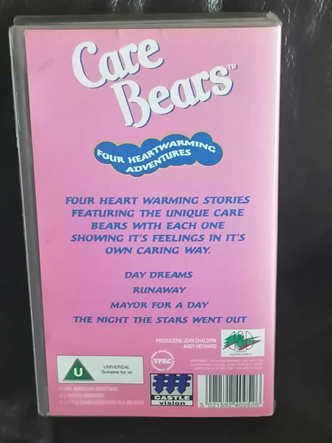 VINTAGE 1985 CARE Bears (CVS 4095) VHS Video - Please Read Description ...