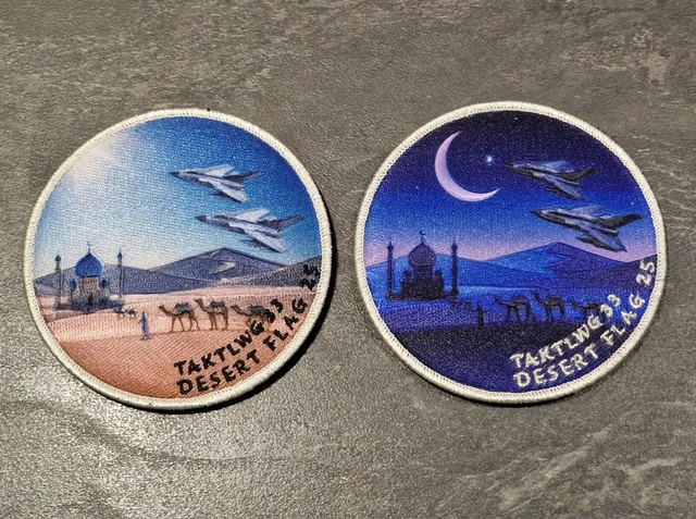 PATCHSET DESERT FLAG 25, TORNADO, Luftwaffe Patch Lw Bw Patch EUR 19,00 ...
