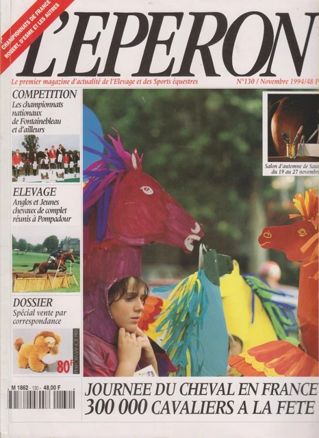 L EPERON N° 130 Journee Du Cheval / Vente Par Correspondance / Elevage ...