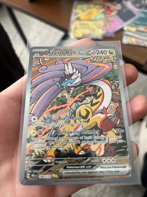 RAGING BOLT EX Pokémon tcg prismatic evolution EUR 151,78 - PicClick DE