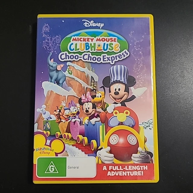 MICKEY MOUSE CLUBHOUSE - Mickey's Choo Choo Express (DVD, 2009) Reg 4 ...