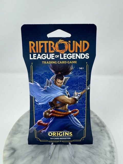 RIFTBOUND LEAGUE OF Legends TCG Origins Sleeved Booster Pack Lot Of ...