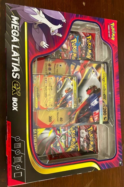 POKÉMON TCG: MEGA Evolution : Mega Latias ex Collection Box New Sealed ...