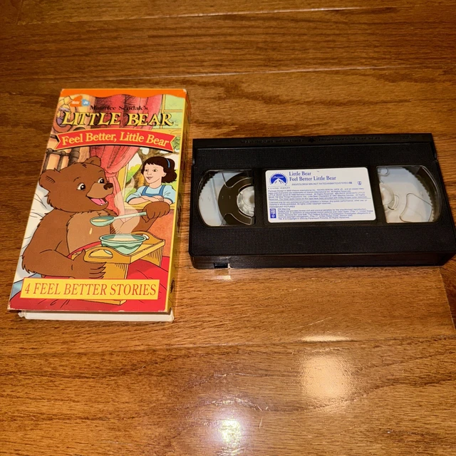 LITTLE BEAR: FEEL Better, Little Bear Animated Vhs Video, Nick Jr, 4 ...