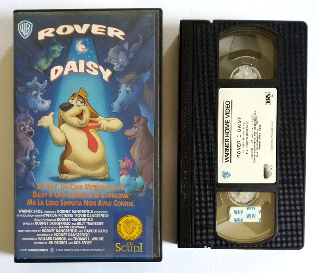 VHS ROVER E Daisy Film Animazione Warner Gli Scudi Videocassetta Usata ...