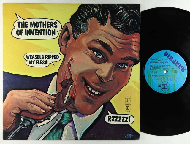 MOTHERS OF INVENTION - Weasels Ripped My Flesh LP - Bizarre/Reprise VG+ ...