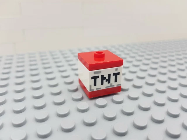 LEGO® MINECRAFT TNT Würfel Block Bombe Dynamit EUR 1,90 - PicClick FR