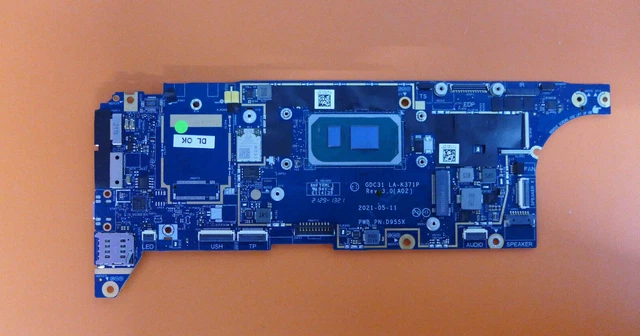 GENUINE DELL LATITUDE 7320 Motherboard i5-1135G7 16GB LA-K371P 8NN36 £ ...