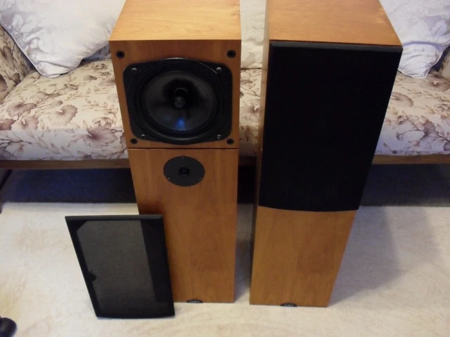 NAIM CREDO SPEAKERS - Cherry - unmarked condition £175.00 - PicClick UK