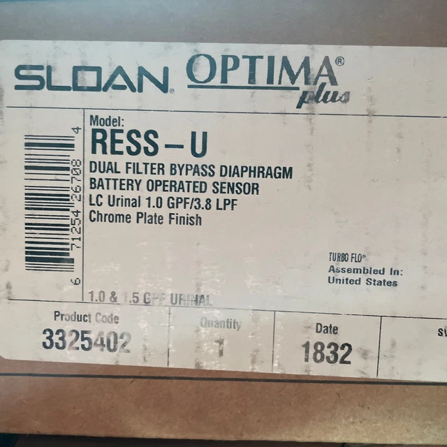SLOAN OPTIMA PLUS Ress-U New In Box $150.00 - PicClick