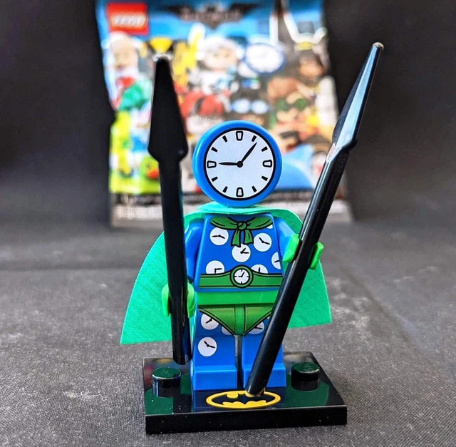 LEGO MINIFIGURE 71020 Collectible The Batman Movie Series 2 Clock King ...